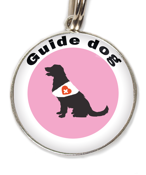 Guide Dog (silhouette) – Huisdier Penning