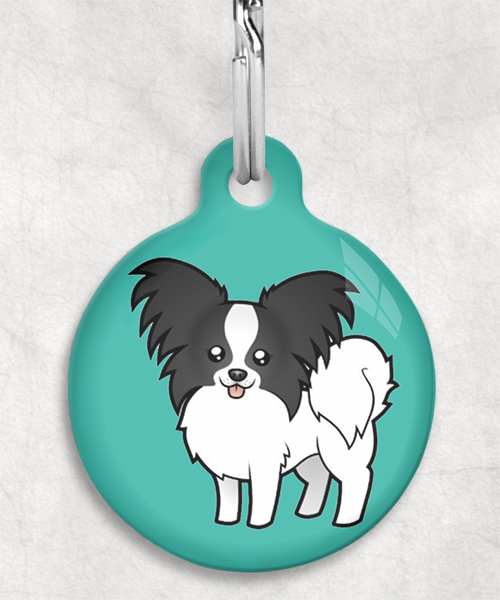 Vlinderhond zwart-wit – Huisdier Penning